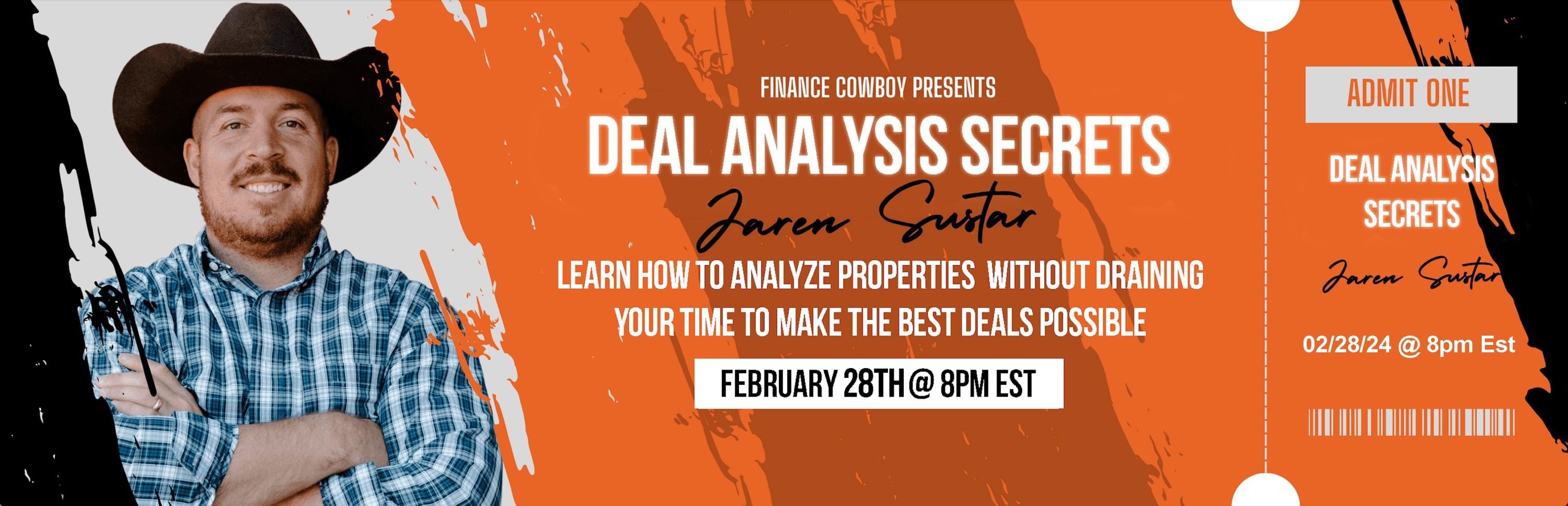 LEARN HOW TO ANALYZE ALL OF YOUR DEALS LIKE A PRO SO YOU CAN REMOVE ...